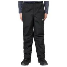 Outdoorhose Jack Wolfskin "SNOWY DAYS PANTS K", Kinder, Gr. 92, Normalgrößen, schwarz, Obermaterial: 100% Polyester; Futter: 100% Polyester, Hosen