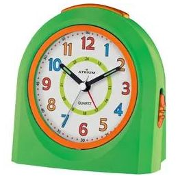 Kinderwecker Atrium "A921-3", grün, Wecker, Kinder, Kinderwecker, Lernwecker, Geschenkidee, Schulanfang, Kinderzimmer