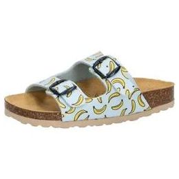 Hausschuh Lico "Pantolette Bioline Universe", Gr. 28, blau, Synthetik, Schuhe