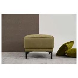 Polsterhocker Places of Style "Oland", grün (olive), B:56 H:45 T:58, 100% Polyester, Hocker, passend zur Serie OLAND