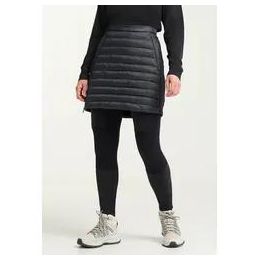A-Linien-Rock Jack Wolfskin "ROUTEBURN PRO INS SKIRT W", Damen, Gr. XXL (48), schwarz, Oberstoff: 100% POLYESTER; Kontrastmaterial 1: 93% POLYESTER, 7% ELASTHAN; Füllung 1: 100% POLYESTER; Futter 1: 100% POLYESTER, Röcke