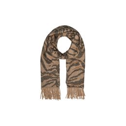 Pieces Schal 'PCJIRA' Damen Gr&ouml;&szlig;e One Size camel / dunkelbraun