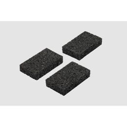 Rettenmeier Outdoor Wood Auflagepads Gummigranulat schwarz 100 x 60 x 20 mm 20 St&uuml;ck