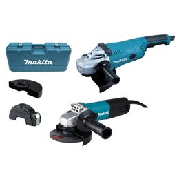 Makita Winkelschleifer-Set 'DK0054G' 2200 W/840 W