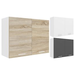 Vcm K&uuml;chenschrank h&auml;ngend Ma&szlig;e ca. H. 60 x B. 80 x T. 31 cm H&auml;ngeschrank mit zwei F&auml;chern K&uuml;chenm&ouml;bel &ndash; Esilo