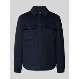Only & Sons Regular Fit Hemdjacke aus gebürstetem Material Modell 'GIO'