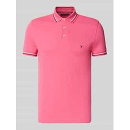 Tommy Hilfiger Regular Fit Poloshirt aus Baumwoll-Mix