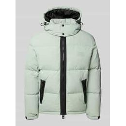 Hugo Regular Fit Daunenjacke mit abnehmbarer Kapuze Modell 'BIRONO'