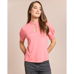 Marcel Ostertag Shirt mit Blusenkragen