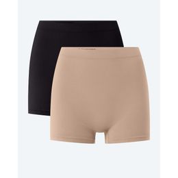 Schlankst&uuml;tz Kollektion Classic Seamless Hotpants, 2tlg.