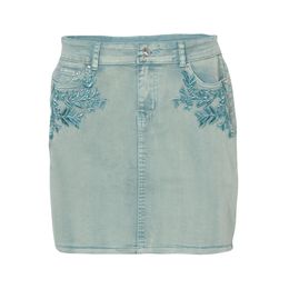 Koroshi Rock Damen Gr&ouml;&szlig;e 44 t&uuml;rkis / pastellblau