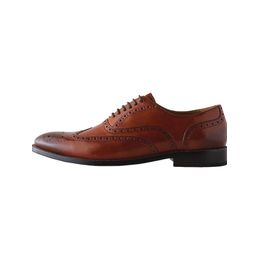 next Schn&uuml;rschuh Herren Gr&ouml;&szlig;e 40.5/41 braun / cognac