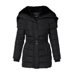 Koroshi &Uuml;bergangsjacke Damen Gr&ouml;&szlig;e XL schwarz Winterjacke