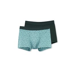 Dagi Boxershorts Herren Gr&ouml;&szlig;e XXXL hellblau / dunkelgr&uuml;n