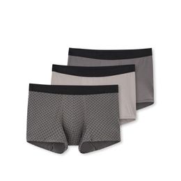 Dagi Boxershorts Herren Gr&ouml;&szlig;e M grau / taupe / dunkelgrau / schwarz