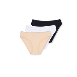 Dagi Slip Damen Gr&ouml;&szlig;e 7XL beige / schwarz / wei&szlig;