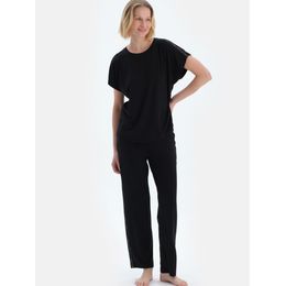 Dagi Pyjama Damen Gr&ouml;&szlig;e M schwarz Winterkleid