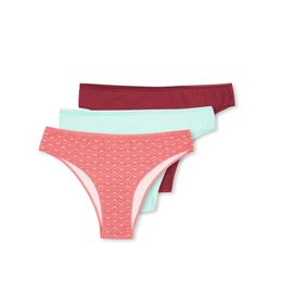 Dagi Slip Damen Gr&ouml;&szlig;e M mint / himbeer / bordeaux