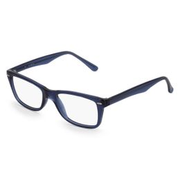 Fielmann MC 467 CL Brille Unisex | Fassung: Vollrand, Quadratisch, Blau Transparent