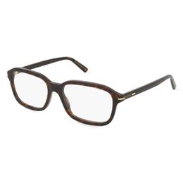 Gucci GG1446O Brille Unisex | Fassung: Vollrand, Quadratisch, Havanna