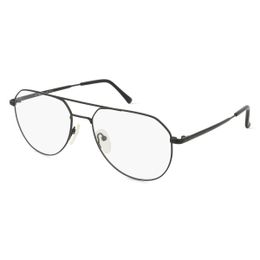 Fielmann MC 571 CL ENZO Brille Unisex | Fassung: Vollrand, Pilot, Schwarz Matt