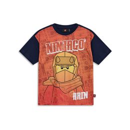 Lego Shirt in Dunkeblau/ Orange - 49% | Gr&ouml;&szlig;e 104 | Kinder-oberteile
