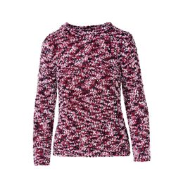 Koroshi Pullover Damen Gr&ouml;&szlig;e M hellpink / dunkelpink / rot