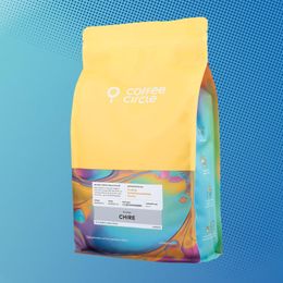 Coffee Circle Chire Espresso, 1 kg ganze Bohne, sonnengetrockneter Natural, Arabica aus &Auml;thiopien, Noten von Erdbeere & Limette, s&uuml;&szlig;er Geschmack