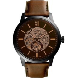 Fossil Uhr 'Townsman' Herren Gr&ouml;&szlig;e One Size sand / dunkelbeige / braun / schwarz
