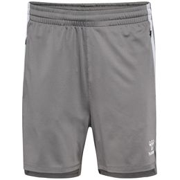 Hummel Sportshorts 'Lead 2.0' Damen Gr&ouml;&szlig;e XXL grau / wei&szlig;