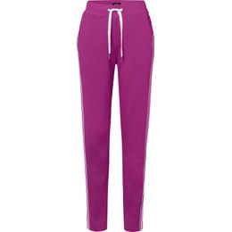 H.I.S. Damen Homewearhose beere Gr&ouml;&szlig;e 36/38