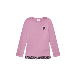 s.Oliver Shirt M&auml;dchen Gr&ouml;&szlig;e 140 fuchsia / schwarz