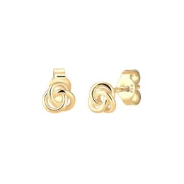 Elli Premium Ohrringe 'Knoten' Damen Gr&ouml;&szlig;e One Size gold