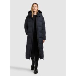 Steppmantel Khujo "MAYLA3", Damen, Gr. S, port blau, 100% Nylon, unifarben, eingesetzt elastischer Bund mit Windstopper, Mäntel, Topseller