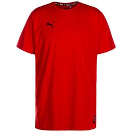 Puma Shirt 'Hoops Team' Herren Größe L rot / schwarz