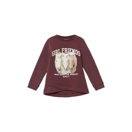 s.Oliver Sweatshirt M&auml;dchen Gr&ouml;&szlig;e 128/134 creme / grau / bordeaux / wei&szlig;