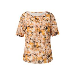 s.Oliver BLACK LABEL Bluse Damen Größe XXXL beige / braun / cappuccino / orange
