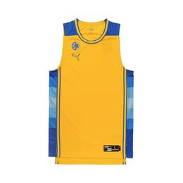 Puma T-Shirt Herren Gr&ouml;&szlig;e XL blau / gelb