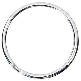 Wedo Schlüsselring silber, 100 St.