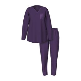 Ulla Popken Pajama female Purple size 66-68