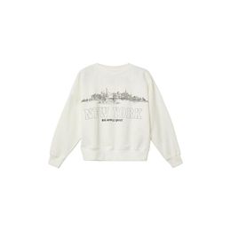 s.Oliver Sweatshirt M&auml;dchen Gr&ouml;&szlig;e 158/164 creme / schwarz