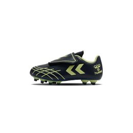 Hummel Fußballschuh Jungen Größe 28 dunkelblau / pastellgrün