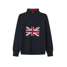 Hackett London Pullover Jungen Größe 164/170 navy / rot / weiß