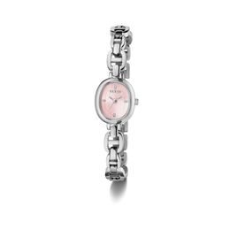 Guess Analoguhr 'VIVIAN' Damen Größe One Size rosa / silber
