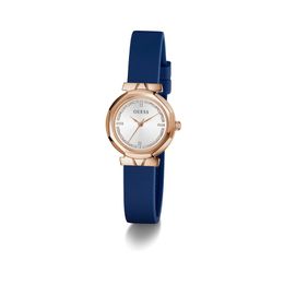 Guess Analoguhr 'MINI RUMOUR' Damen Größe One Size navy / bronze / silber