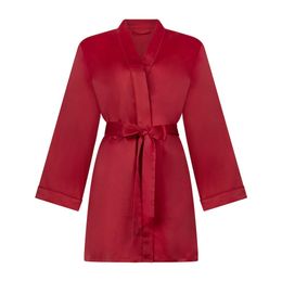 Hunkemöller Hunkemöller Short Bathrobe female Red size XL/XXL