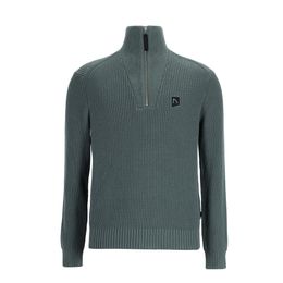 CHASIN' CHASIN' Pullover 'Oliver Half Zip' Herren Gr&ouml;&szlig;e XXL jade