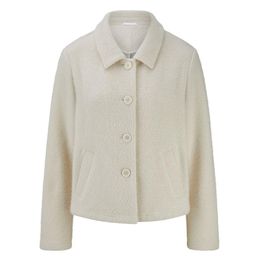 Peter Hahn - Jersey-Jacke, weiss, Gr. 42 / M