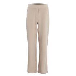 Margittes - Wide Fit-Jersey-Hose, beige, Gr. 42 / M - Baumwolle