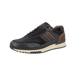 Australian Footwear Sneaker 'Filmon' Herren Gr&ouml;&szlig;e 44 navy / rauchblau / braun